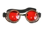 Red Lens Victorian Steampunk Goggles Glasses Welding Cyber Punk Gothic ...