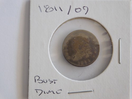 1811/09 Capped Bust Dime, Rare, Nice Example | eBay