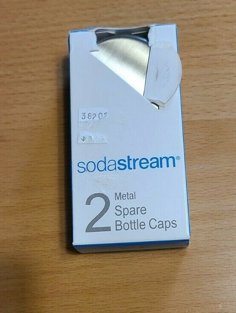B96 SodaStream Bottle Caps Metal 2-pack Spare Replacement for sale ...