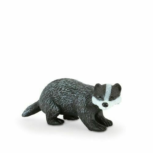 Mojo Badger Hand Painted Replica Farm Animal Collectable Toys Figures ...