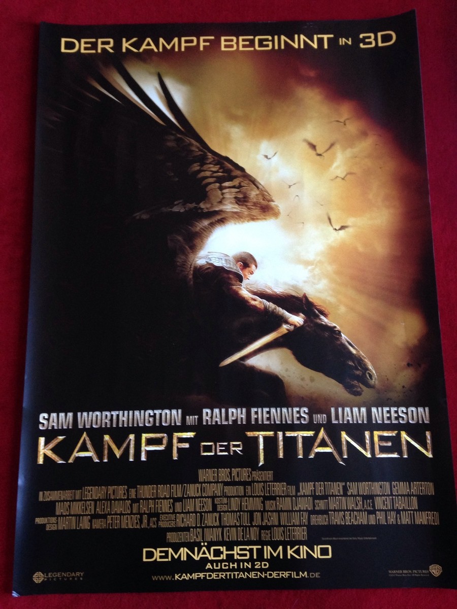 Kampf Der Titanen Plakat