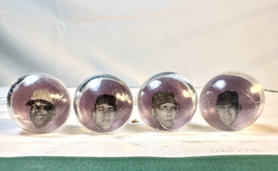 1968 Creative Creations Baseball Marbles (Lot of 13) - various players ...