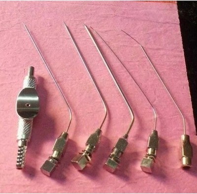 ENT Ear Suction Tip 12G to 22G with Suction Adaptor 6 pc Set | eBay