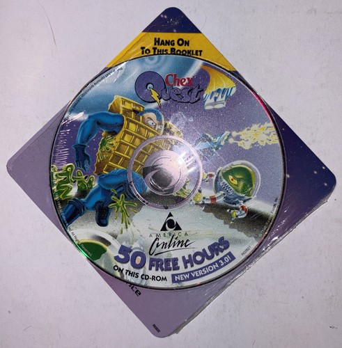 NEW Sealed 1996 Chex Quest Version 3.0 Vintage PC CD ROM Cereal Box ...