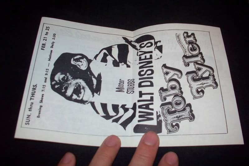 Vintage Disney Toby Tyler Movie Theatre Handbill Flyer | eBay
