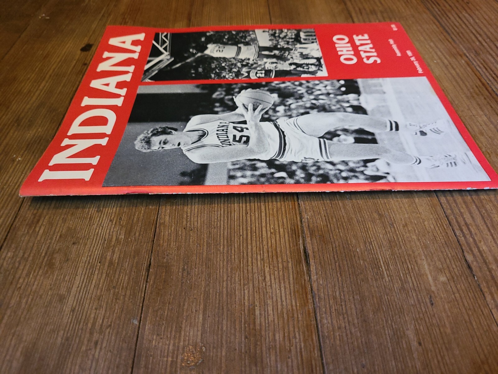 1981 OHIO STATE ASSEMBLY HALL IU HOOSIERS INDIANA BASKETBALL MAGAZINE ...