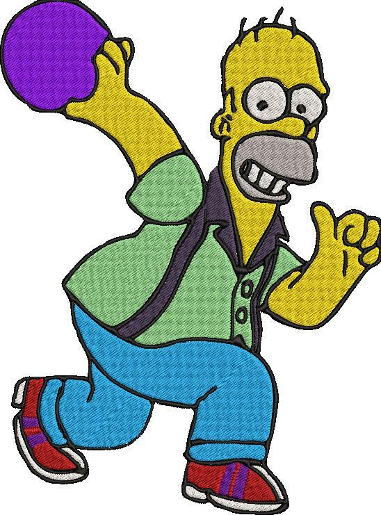 The Simpsons Iron on Patches - Homer, Marge, Lisa and Bart Cartoon Classic | eBay