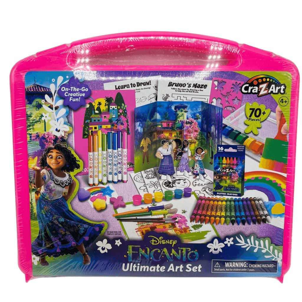 Cra-Z-Art Disney Encanto Ultimate Art Set 70+ Pieces New In Plastic 4 ...