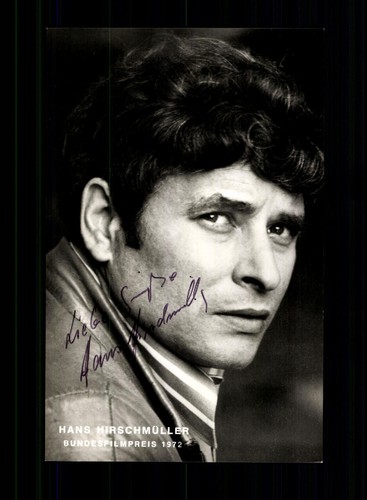 Hans Hirschmüller Autogrammkarte Original Signiert + F 13264 | eBay