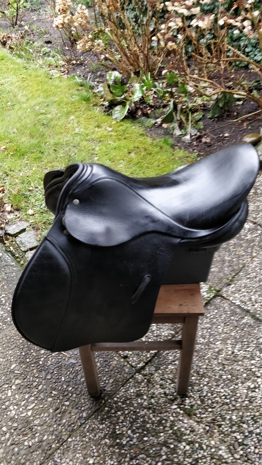 Reitsattel Vielseitigkeitssattel für Großpferd, Größe: 17‘‘ (43 cm ...