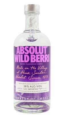 Absolut - Wild Berri - Wild Berry Flavoured Vodka 70cl | eBay