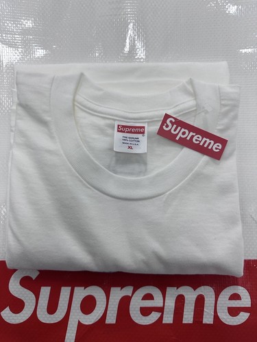 Supreme 30TH Anniversary First Tee White XL BNWT | eBay