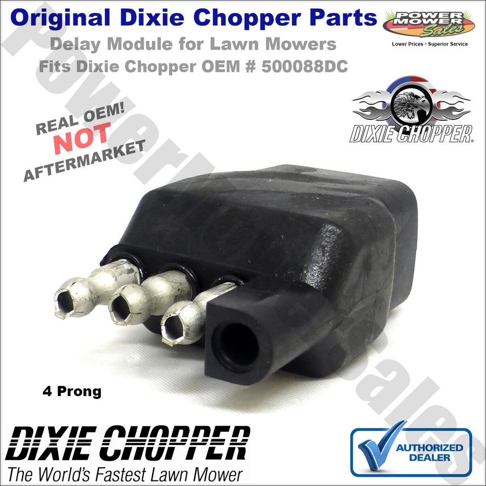 OEM Dixie Chopper 4-Prong Weather Proof Delay Module for 2344 & Mowers ...