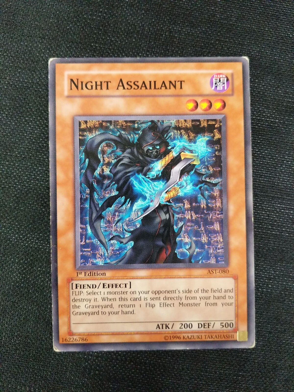 Night Assailant AST-080 Ancient Sanctuary-1st Edition 1st Edition for ...
