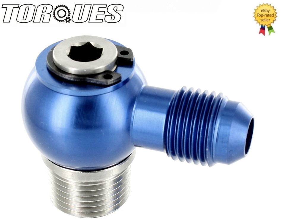 AN -6 (6AN AN06 ) Banjo Adapter To 3/8" NPT Stainless Steel Banjo Bolt ...