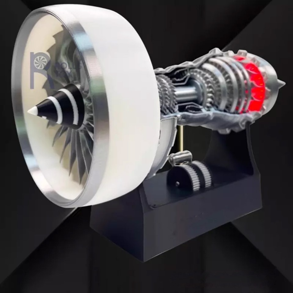 1/16 A380 Trent900 Engine Turbofan Blade Aircraft Engine Model ...