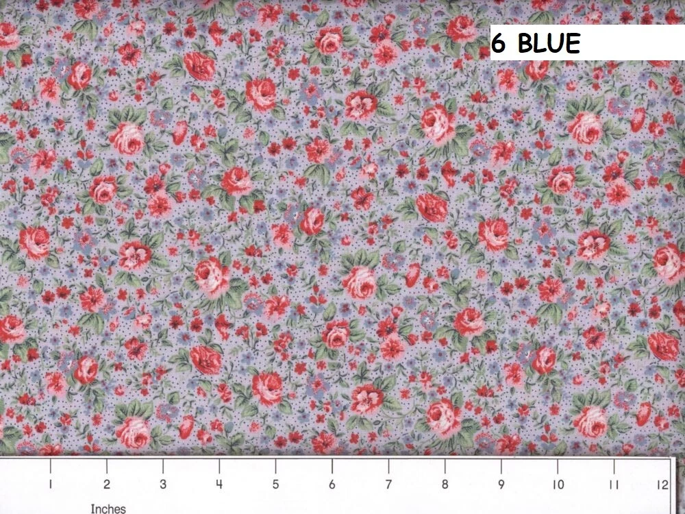 Country Floral Fabric