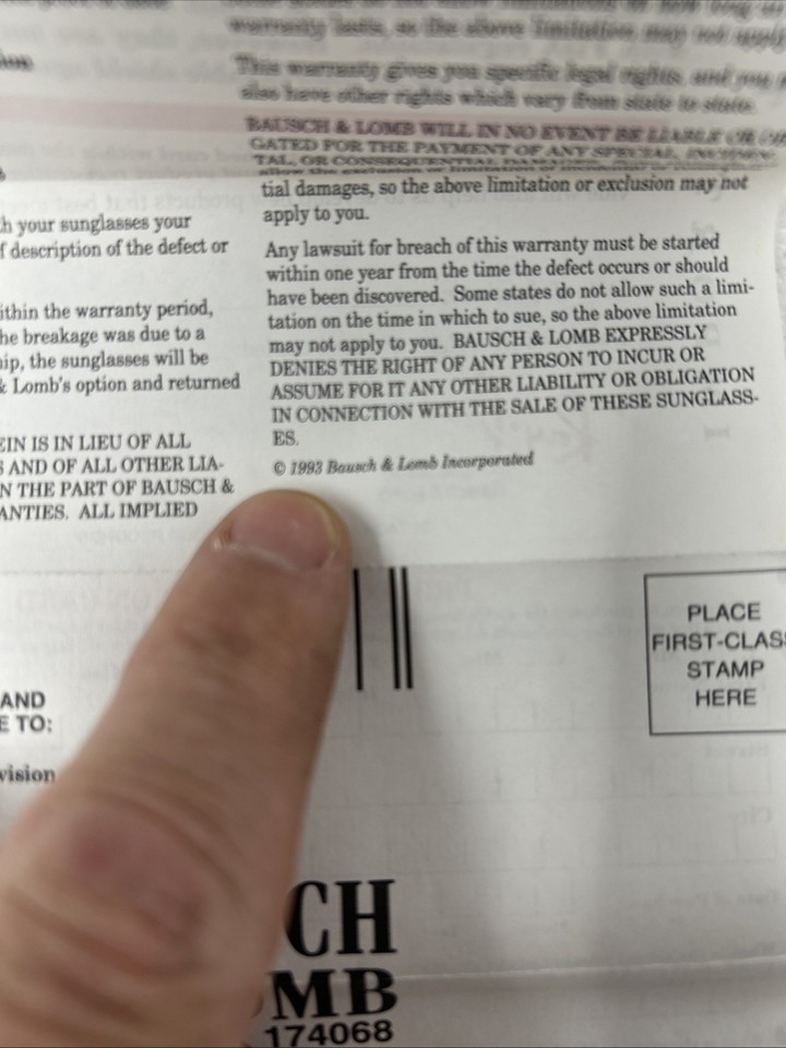 Ray Ban Sport Series Black PLeather Eyeglass Sunglass Case ONLY‼️‼️ ...