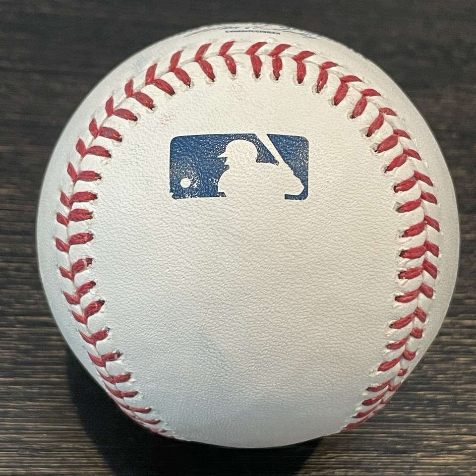 Authentic Pepper Johnson NY Giants Signed Autographed Auto Baseball MLB ...