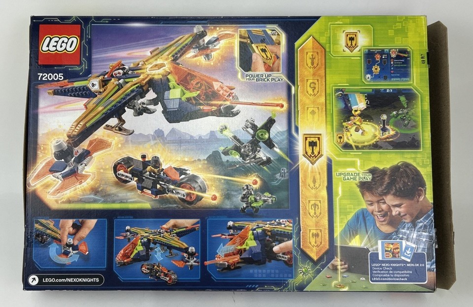 LEGO NEXO KNIGHTS: Aaron's X-bow 72005 w/Manuals and Figures sold as ...