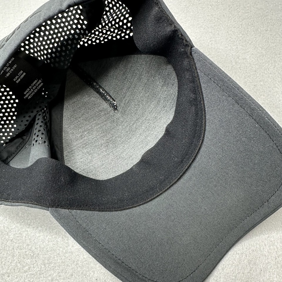 Kuhl Hat Cap Men Fitted Small Gray Solid Logo Breathable Outdoor Hiking ...