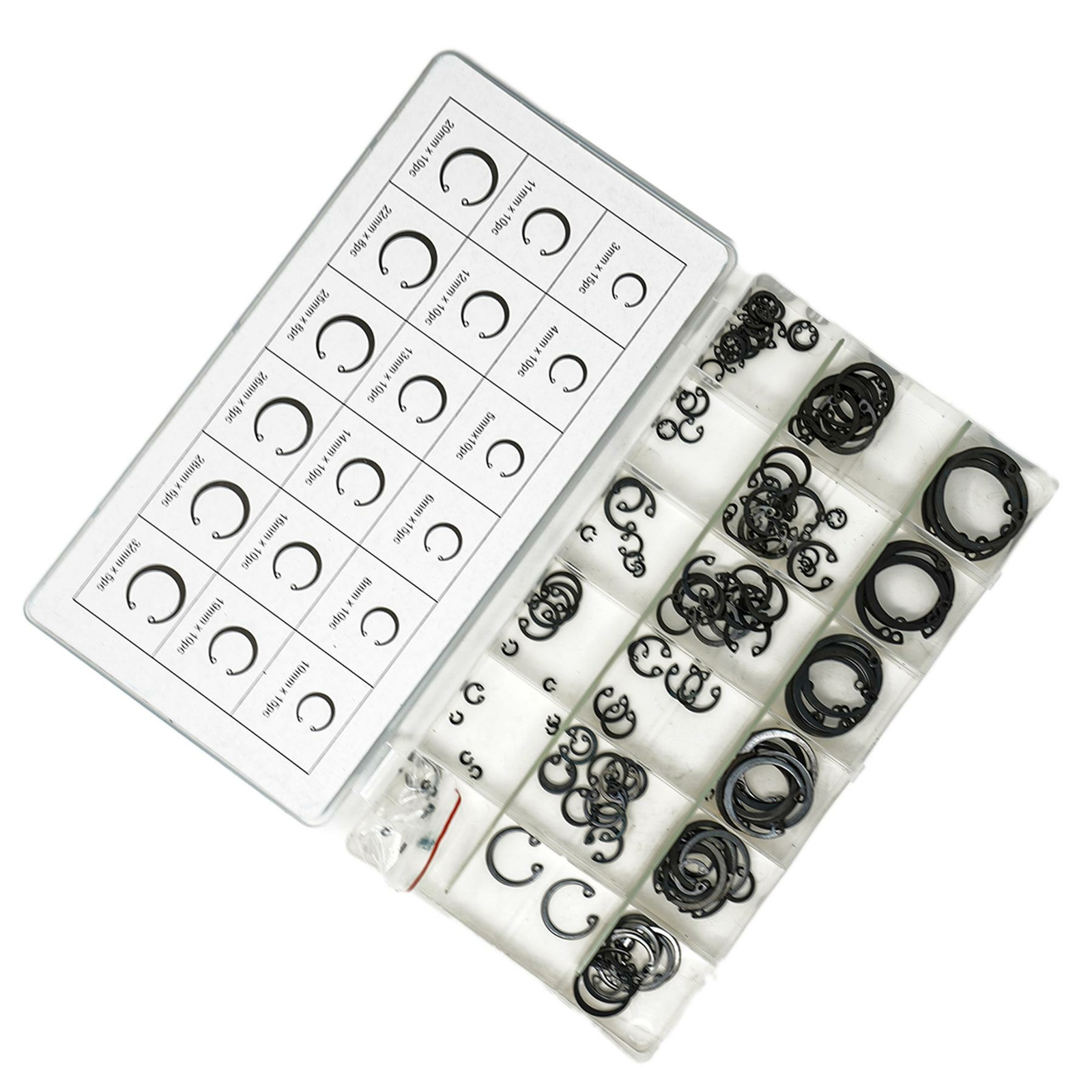 Circlip Set internal Circlips snap Ring assortment set 180Pc retaining ...