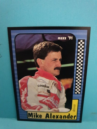 Mike Alexander🏆1991 Maxx Race Cards #85 Trading Card🏆FREE POST | eBay