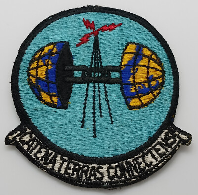 USAF 18th Communications Squadron Catena Terras Connectens Patch | eBay