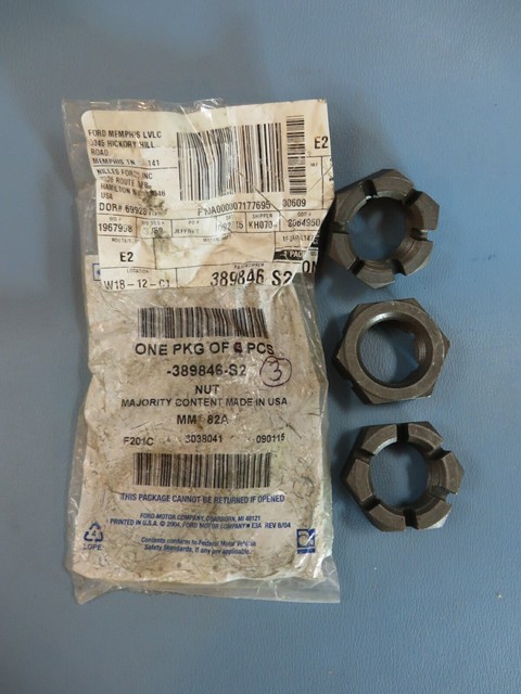 Ford OEM 389846 S 2 Axle Spindle Nut for sale online | eBay