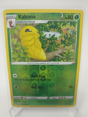 Pokemon Kakuna 002/185 Vivid Voltage Reverse Holo | eBay