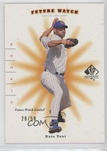 2001 SP Authentic - Future Watch SP Limited #118 Nate Teut /50 (RC) for ...