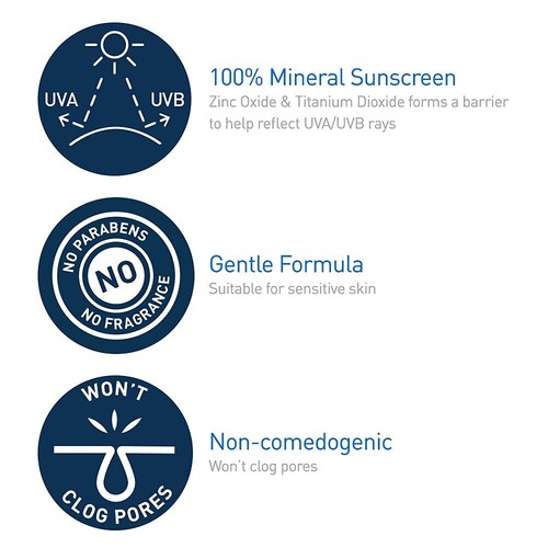 CeraVe Sunscreen Body Lotion, Broad Spectrum SPF 50, 5 fl oz ...