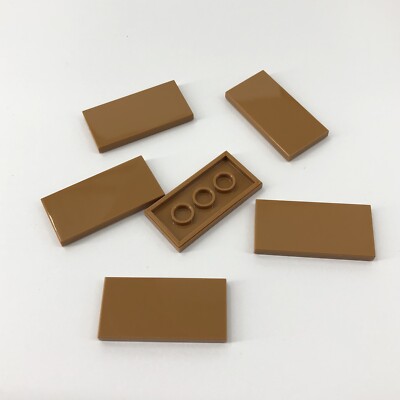 87079 LEGO Parts Tile 2x4 MEDIUM NOUGAT (6) | eBay