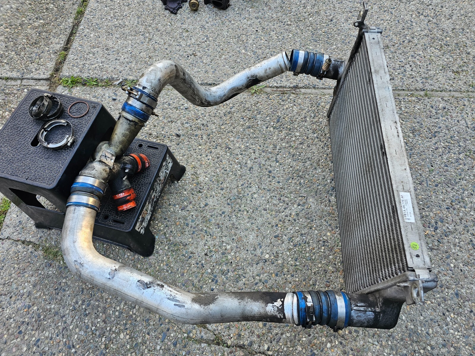 7.3 Powerstroke OBS Intercooler Kit e99 Super Duty F350 F250 94.5 95 96 ...