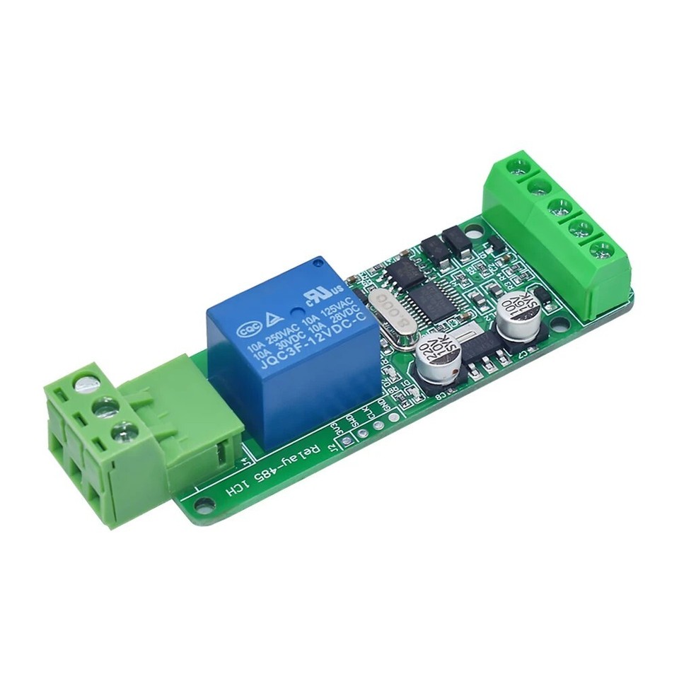 5V / 24V Modbus Rtu 1 kanal Relais 220V Modul RS485 TTL Kommunikation 1 ...