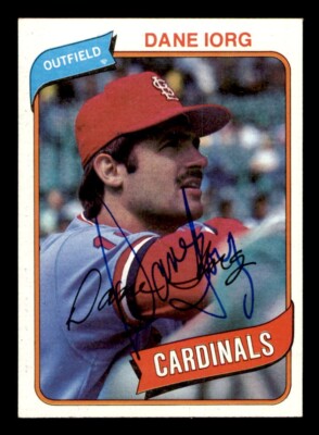 1980 Topps Baseball #139 Dane Iorg Signed Autograph (No COA) | eBay