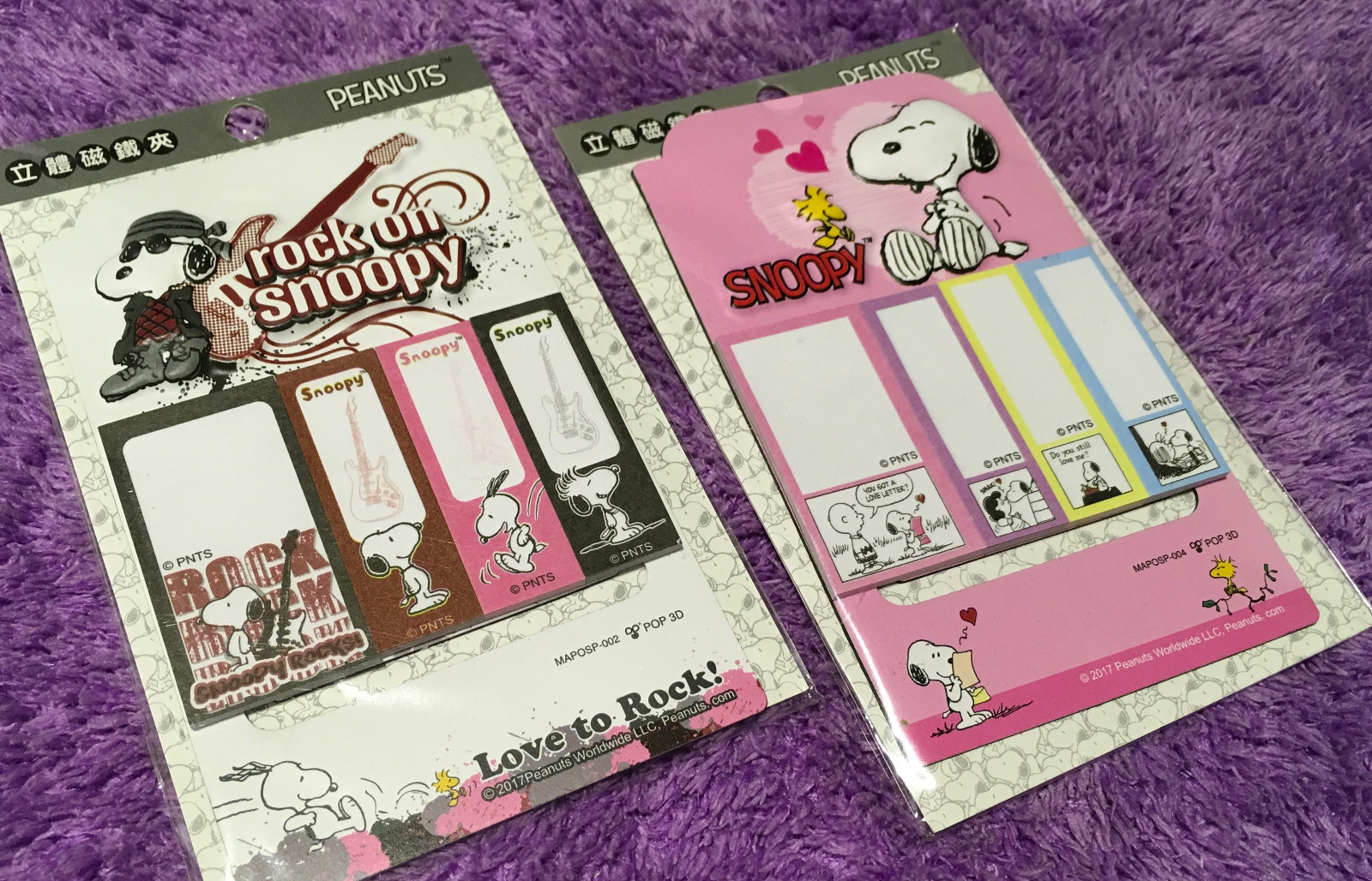 1x Snoopy Sticky Note Pads Cute Woodstock Memo Message Gift Peanuts ...