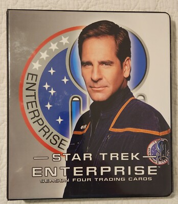 Star Trek Enterprise Season 4 Mini Master Set/ Binder/Base/ Insert sets ...