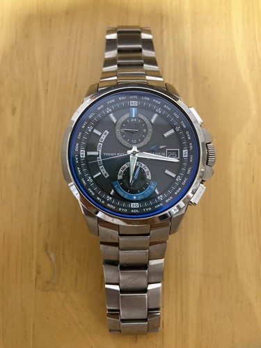 Casio Oceanus OCW-T1000-1AJF Multi-Function Chronograph Titanium Watch ...