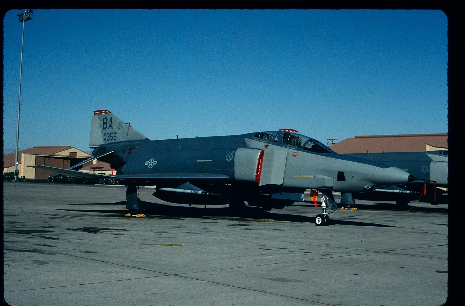 708-16 ORIGINAL K64 AIRCRAFT SLIDE: USAF McDD RF-4C Phantom II 69-0356 ...