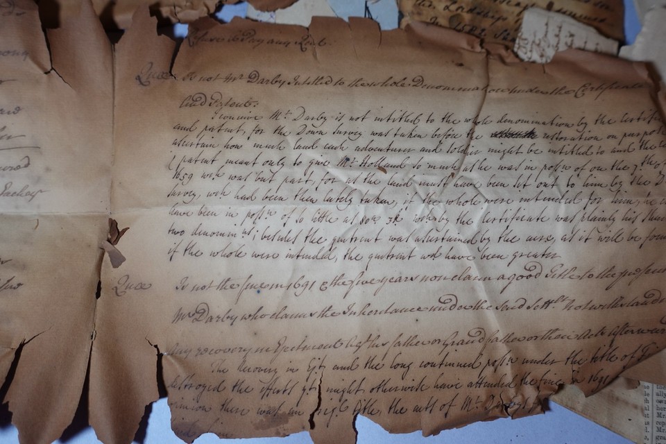 Darby Family Leap Castle Ireland 1660s-1860s Historical Papers ...