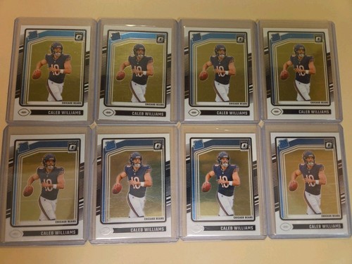 2024 Panini Donruss Optic Caleb Williams Rated Rookie #201 Base 8 card ...