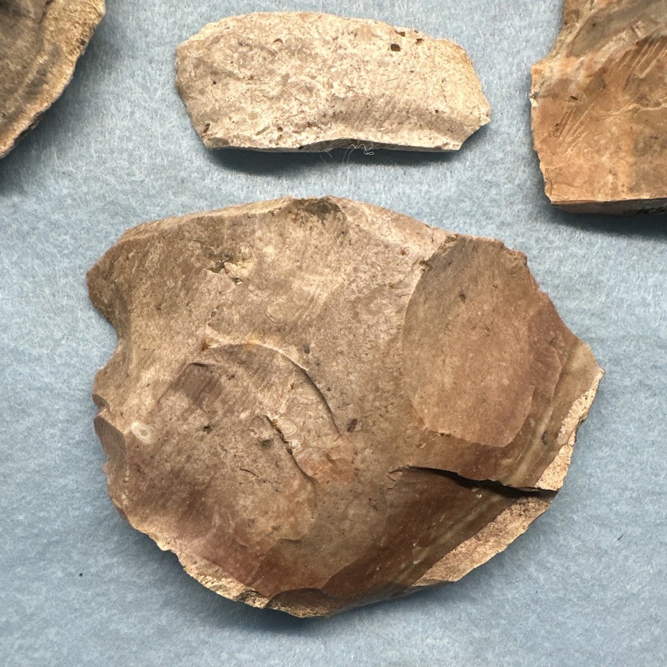 MLC 860 (5) Kay County Chert Knife Blades Arrowheads Kansas Artifact | eBay