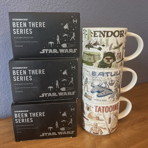 NEW Disney Parks Star Wars Mugs | Starbucks Been There | Endor ...