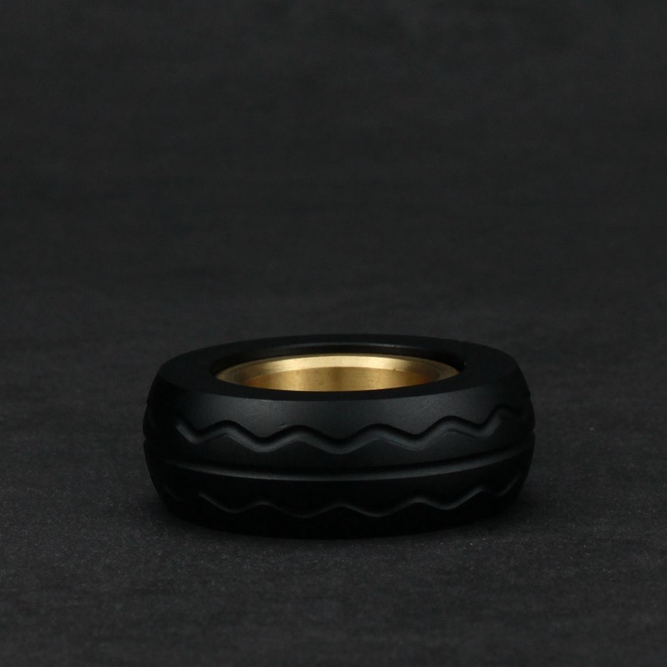 Mechanic Ring Tire Fidget Clicker Magnetic Slider Haptic EDC Toy Stress ...