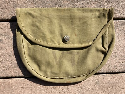 WW1 M1910 US ARMY MILITARY M1910 PEA GREEN MEAT CAN POUCH FIELD GEAR ...