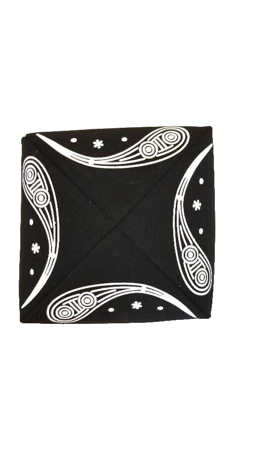 UZBEK - UYGHUR MEN'S TRADITIONAL CENTRAL ASIAN SQUARE DUPPA/DOPPI HAT ...