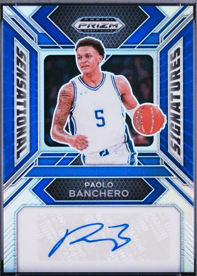 2024 Panini Prizm Draft Picks - Sensational Signatures Paolo Banchero # ...