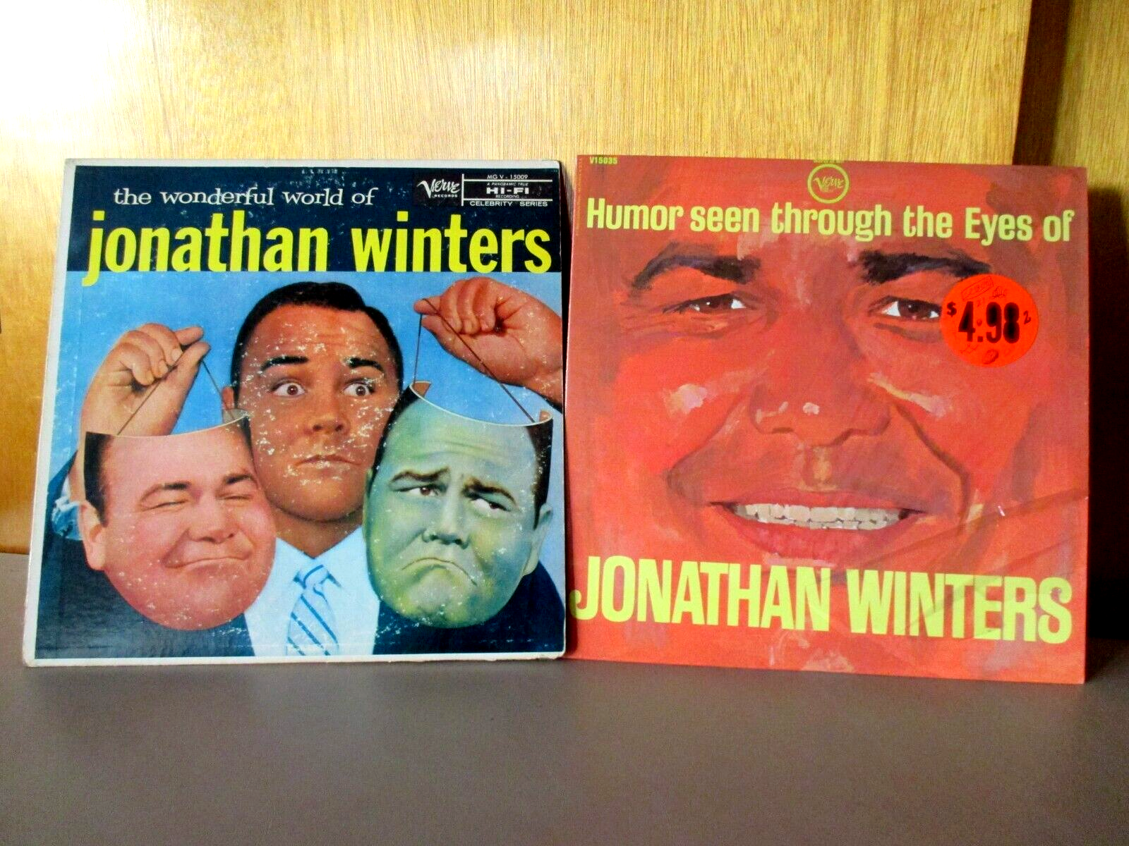 2 Jonathan Winters Comedy Albums | eBay