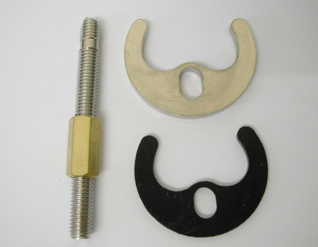 Monobloc Mixer Tap Fixing Kit Single M8 Bolt, Bracket / Support Plate ...